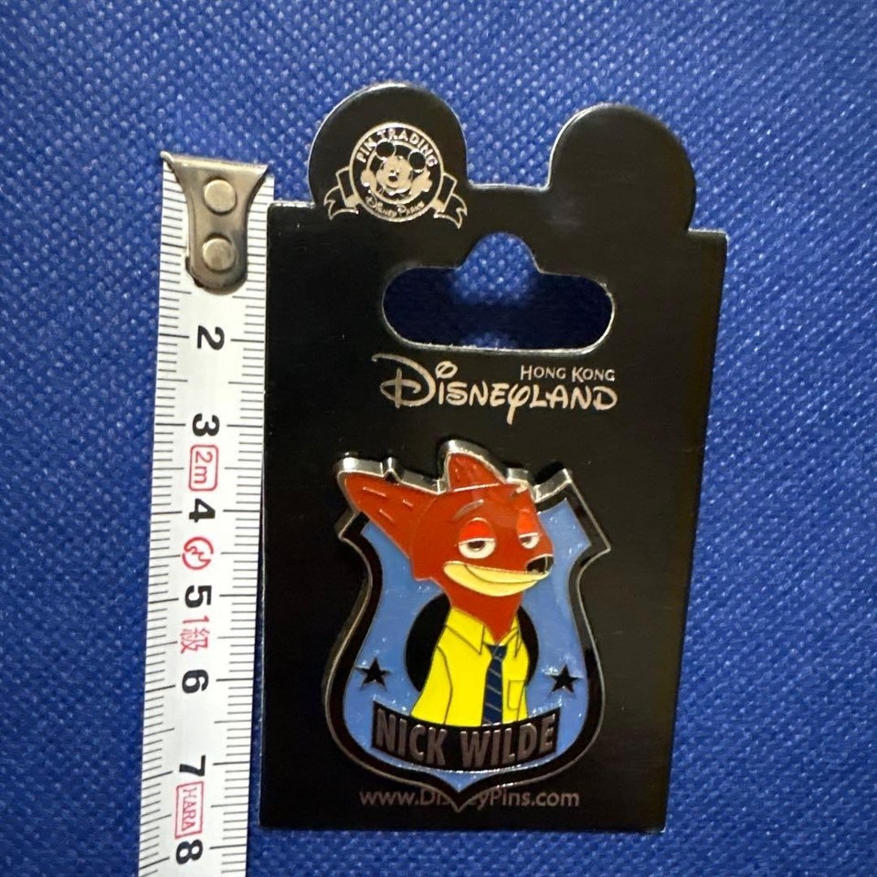 Disney Pin Badge Zootopia Nick New Hong Kong Disneyland | eBay UK