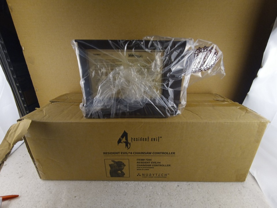 Resident Evil 4 Chainsaw Controller PS2 NubyTech New Rare Collector ...