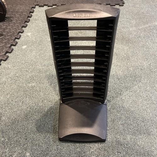 Laserline Mini 12” CD Tower 20 Disc Storage Rack Black | eBay