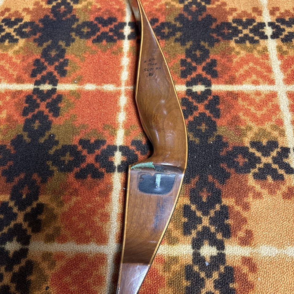 VINTAGE - Wing Archery - AMF - Hawk - Recurve - 45# 58” | eBay