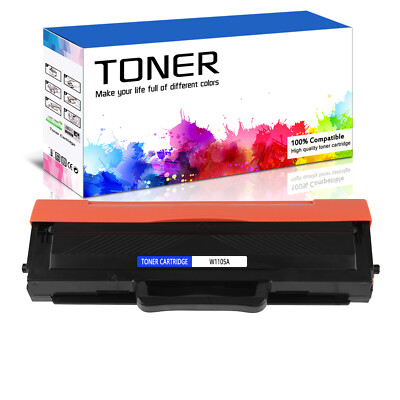 1PK Black W1105A Toner For HP 105A LaserJet 107a 107r 107w 135a 135w ...