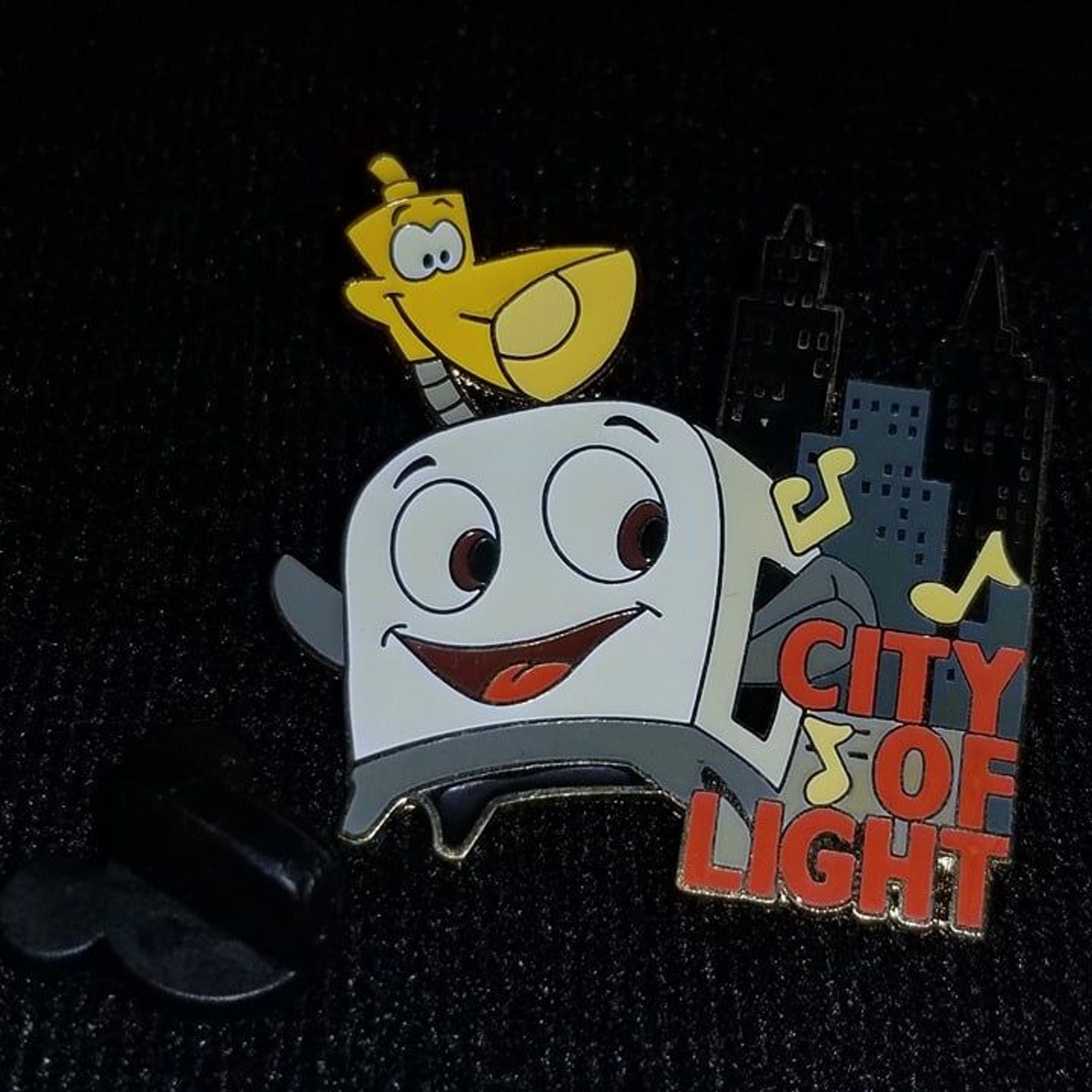 Disney Pin The Brave Little Toaster City of Light Magical Musical ...
