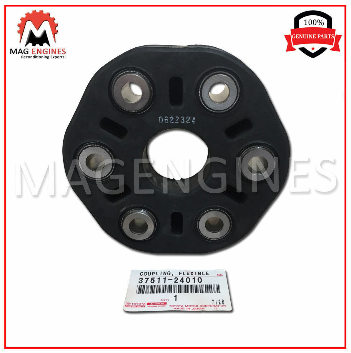 37511-24010 GENUINE OEM DRIVESHAFT COUPLING FLEXIBLE FOR SUPRA LEXUS ...