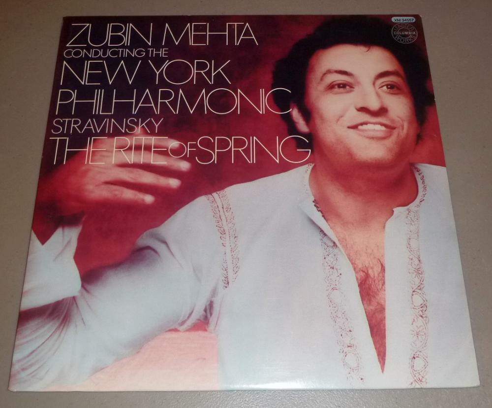 ZUBIN MEHTA NY PHILHARMONIC LP - STRAVINSKY Rite Spring | eBay