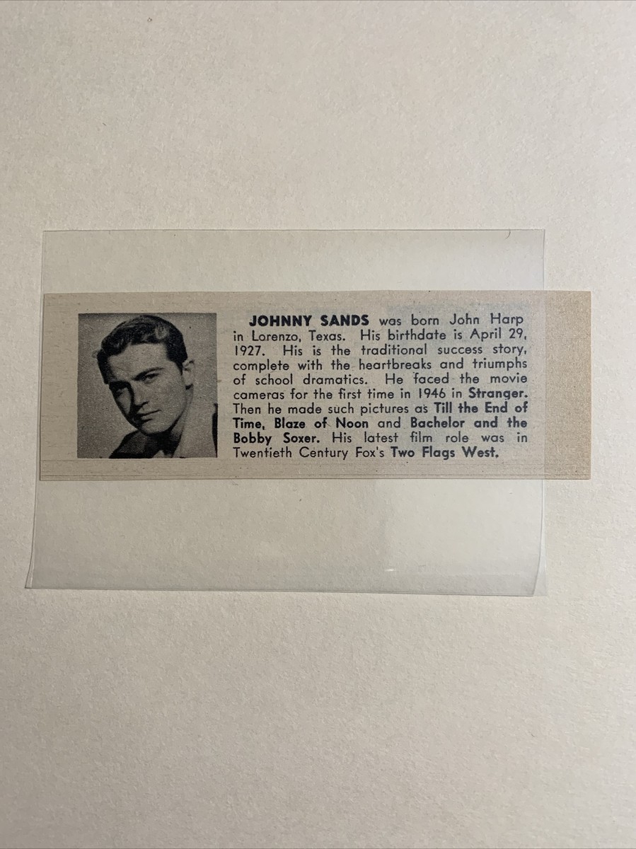 Johnny Sands Movie Sands Of Iwo Jima Theatrical Movie Trailer (1949)