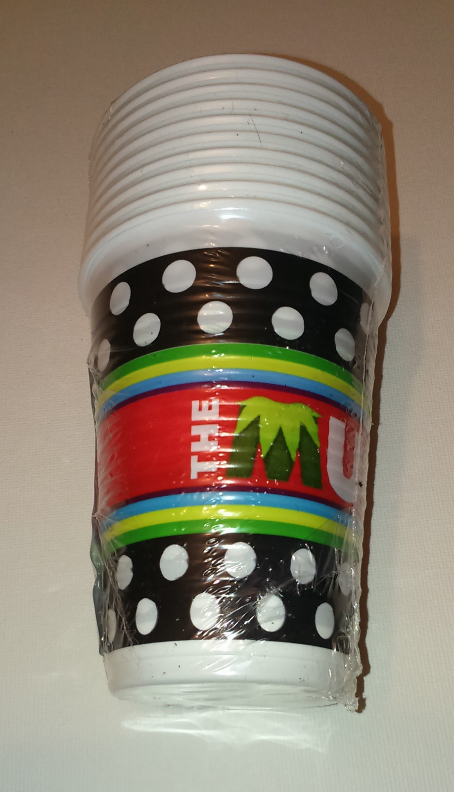 MUPPETS TOGETHER AGAIN 10 PLASTIC PARTY CUPS Cold Drink Beakers SPOTTY ...