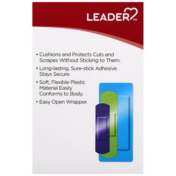 (2PK) Leader Neon Adhesive Bandages, Assorted Size 20 Count ...