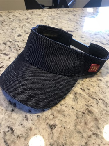 mcdonalds employee visor grey - Gem