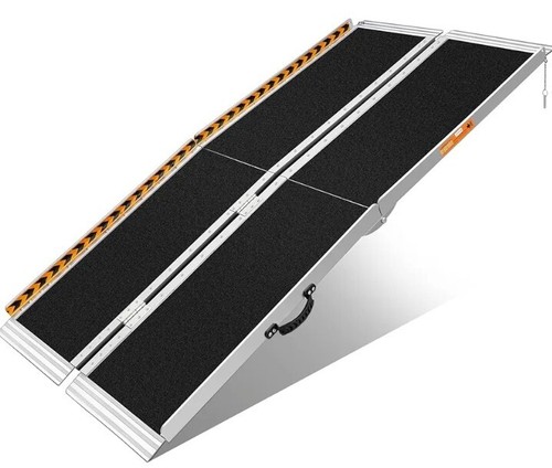 FACHNUO 6FT Portable Wheelchair Ramp Non-Skid Handicap Ramps Folding ...