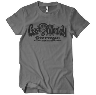 Officially Licensed Gas Monkey Garage - Logo Mens T-Shirt | eBay UK