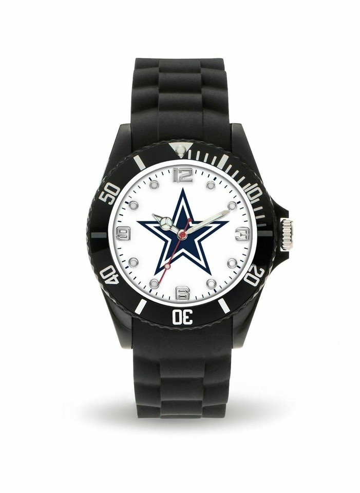 Men's Black watch NFL Football Team Spirit Watch - NFL - * Pick Your ...