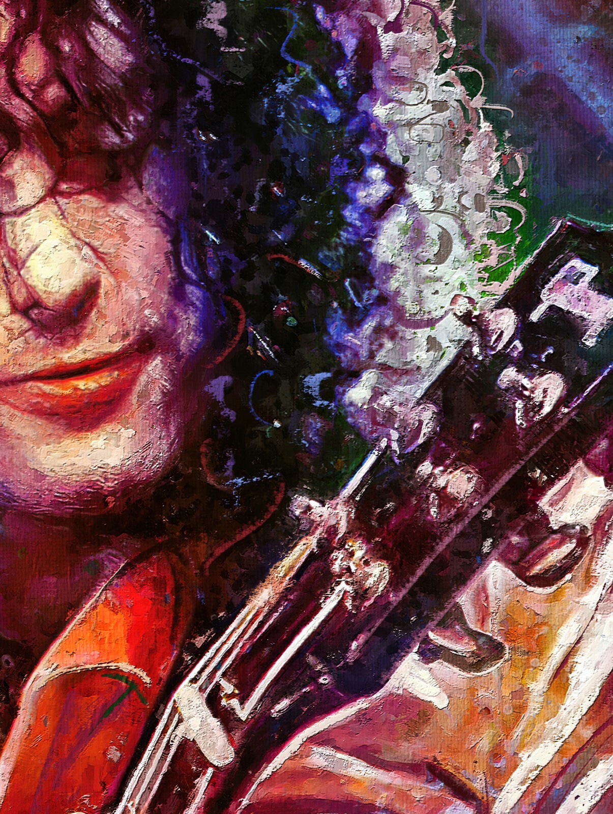 Jimmy Page Unofficial Fan Art print. Unframed | eBay