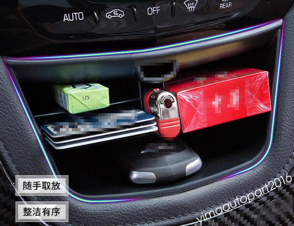 Car Accessories Central Storage Container Box Cover For Cadillac XT5 ...