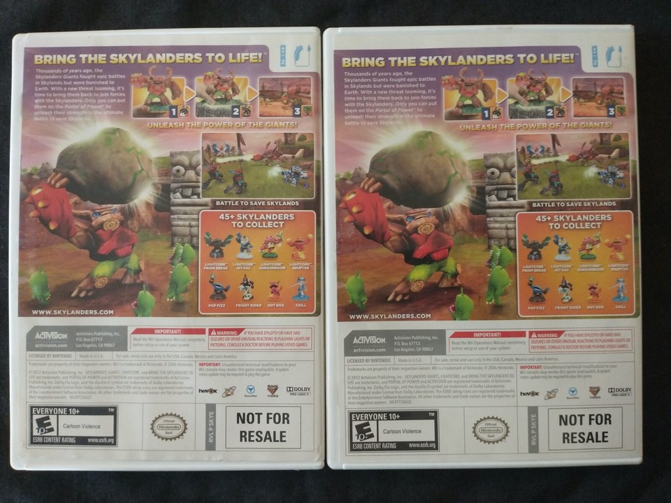 Skylanders Giants Action Figures Game Portal PS3 Wii U Xbox 360 | eBay