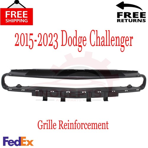 New Grille Reinforcement Grill 68258750AC For 2015-2023 Dodge ...