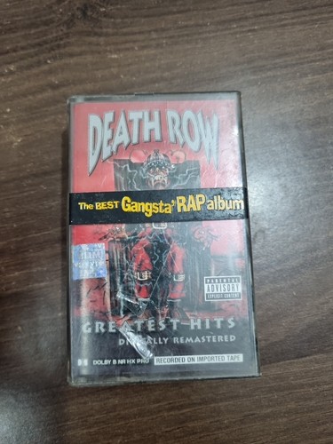 Death Row Greatest Hits INDIA CASSETTE SET RARE Hype Sticker | eBay
