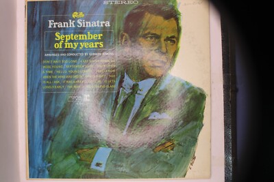 FRANK SINATRA - September Of My Years (Mono F-1014) - 12" Vinyl Record ...