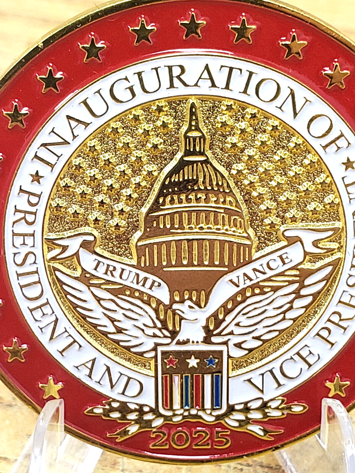 2025 Inauguration of President Trump and VP Vance Commerative Challenge ...