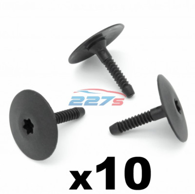 10x Side Skirt & Undertray Plastic Fasteners / Clips - Fits BMW ...