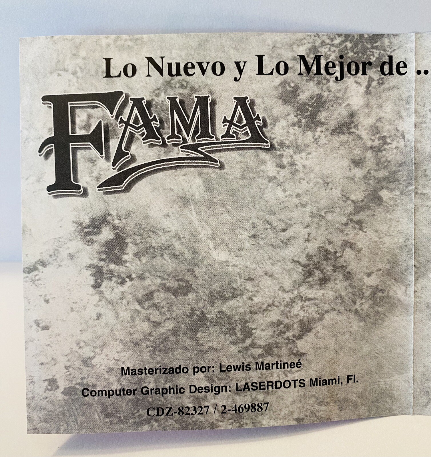 Lo Nuevo Y Lo Mejor de Fama by Fama (CD, Jun-1997, Sony Music ...