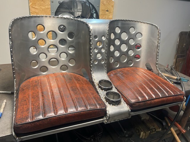 Aluminum Bomber Bench Seat Bomber Style Seats