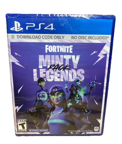 FORTNITE Minty Legends Pack (PlayStation 4 PS4, 2021) NEW FACTORY ...