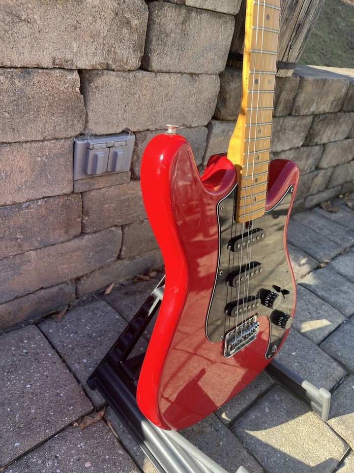 Epiphone S 310 Solid Red Stratocaster Style Electric Guitar | eBay