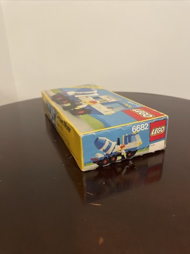 Lego 6682 Vintage Town Cement Mixer NEW SEALED NEVER OPENED (1985) | eBay