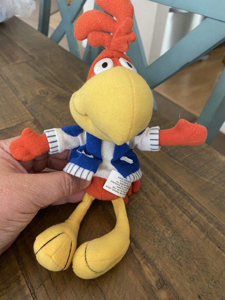 1997 General Mills Breakfast Pals Beanies Plush Cereal Toys (Lot Of 7 ...