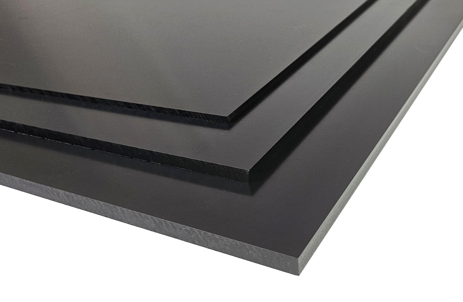 PVC Hart Platte 1-10 mm Schwarz/Weiß/Grau Trovidur® Vekaplan ...