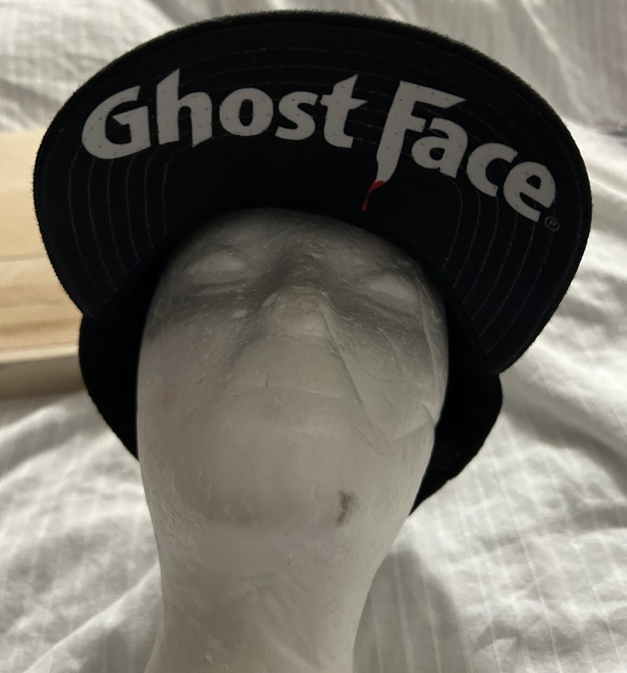Scream - Ghost Face Patch - Precurve Snapback Adjustable Hat ICON of Halloween | eBay