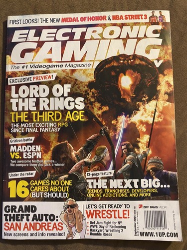 EGM/Electronic Gaming Monthly Magazine September 2004 #182 | eBay