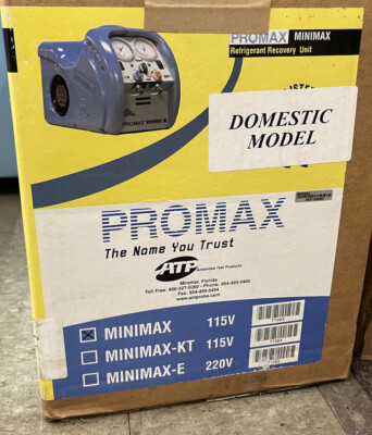 Promax MiniMax Refrigerant Recovery System | eBay