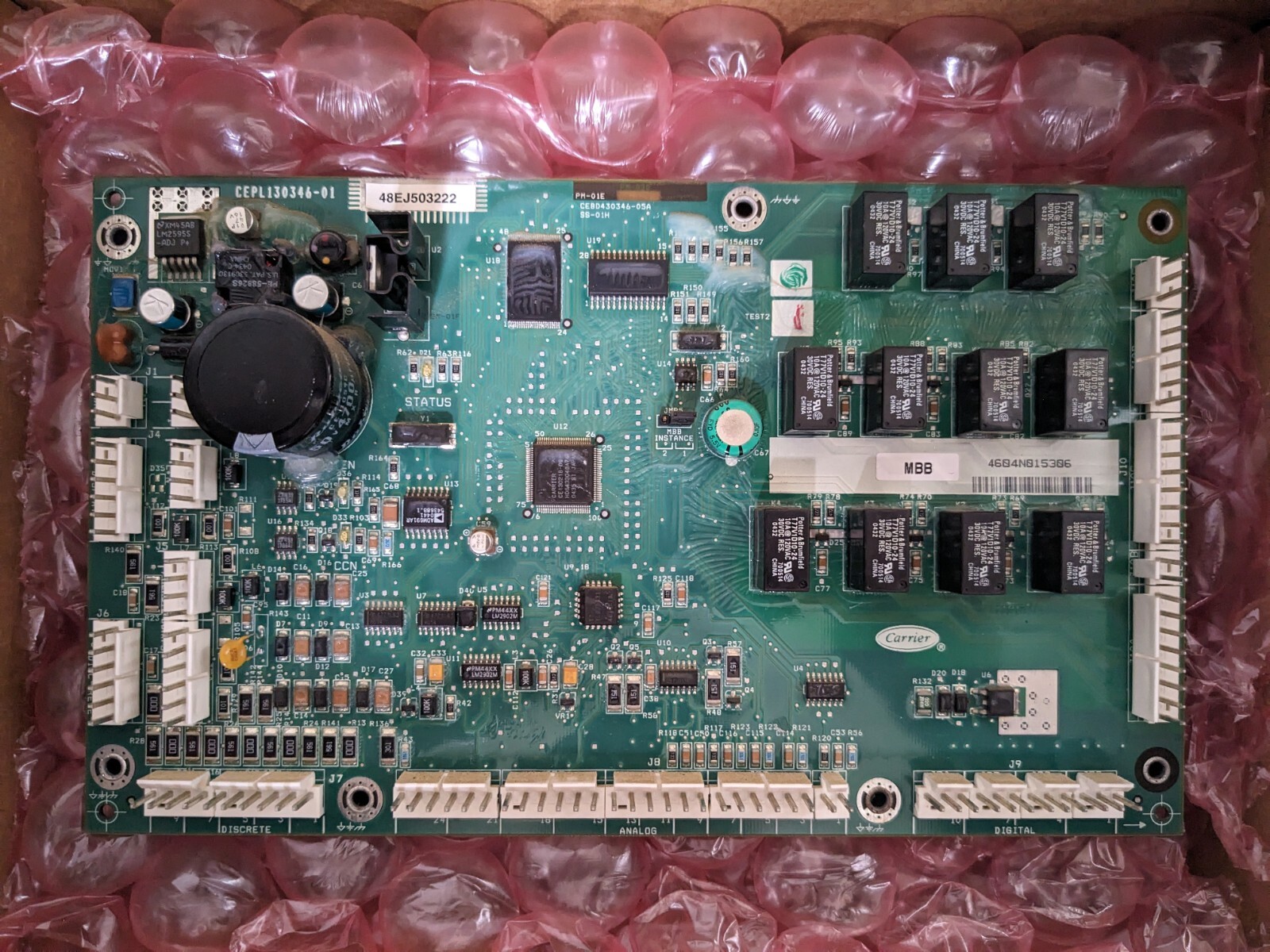 Carrier 48EJ503222 MAIN BASE BOARD CEPL130346-01 | eBay
