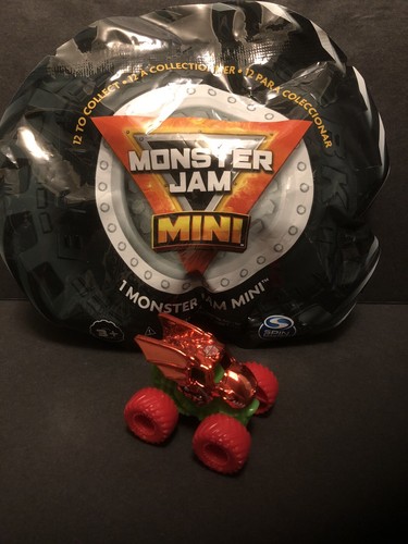 Monster Jam Minis Series 12 Chase Metallic Red Bakugan Dragon | eBay