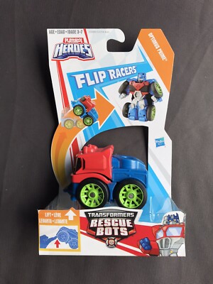 c2016 Collectable Hasbro Transformers Rescue Bots Flip Racers Toy Game ...
