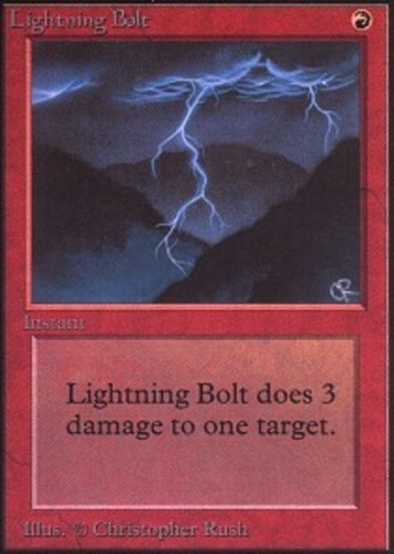 Lightning Bolt Mtg