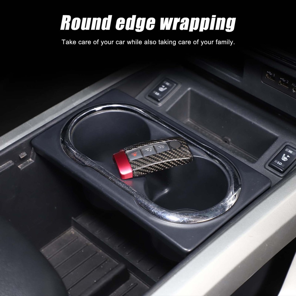 Dry Carbon Red Steel Car Remote Key Fob Case Cover For Nissan Titan ...