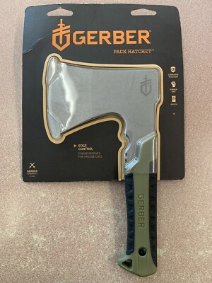 Gerber Gear Pack Stainless Steel PACK Hatchet W/Sheath. **BRAND NEW ...