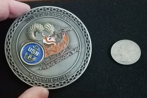 MASSIVE NAS Souda Bay Goat Locker Chief Petty Officer Navy CPO US ...