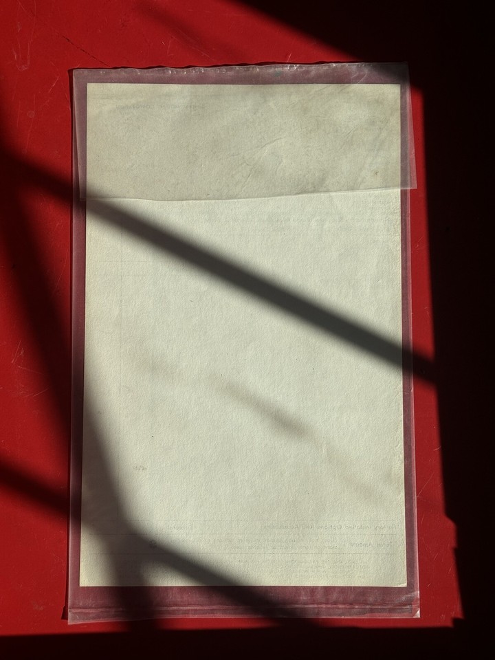 1967 1968 CAMARO CHEVELLE NOVA EL CAMINO Blank Window Sticker Invoice ...