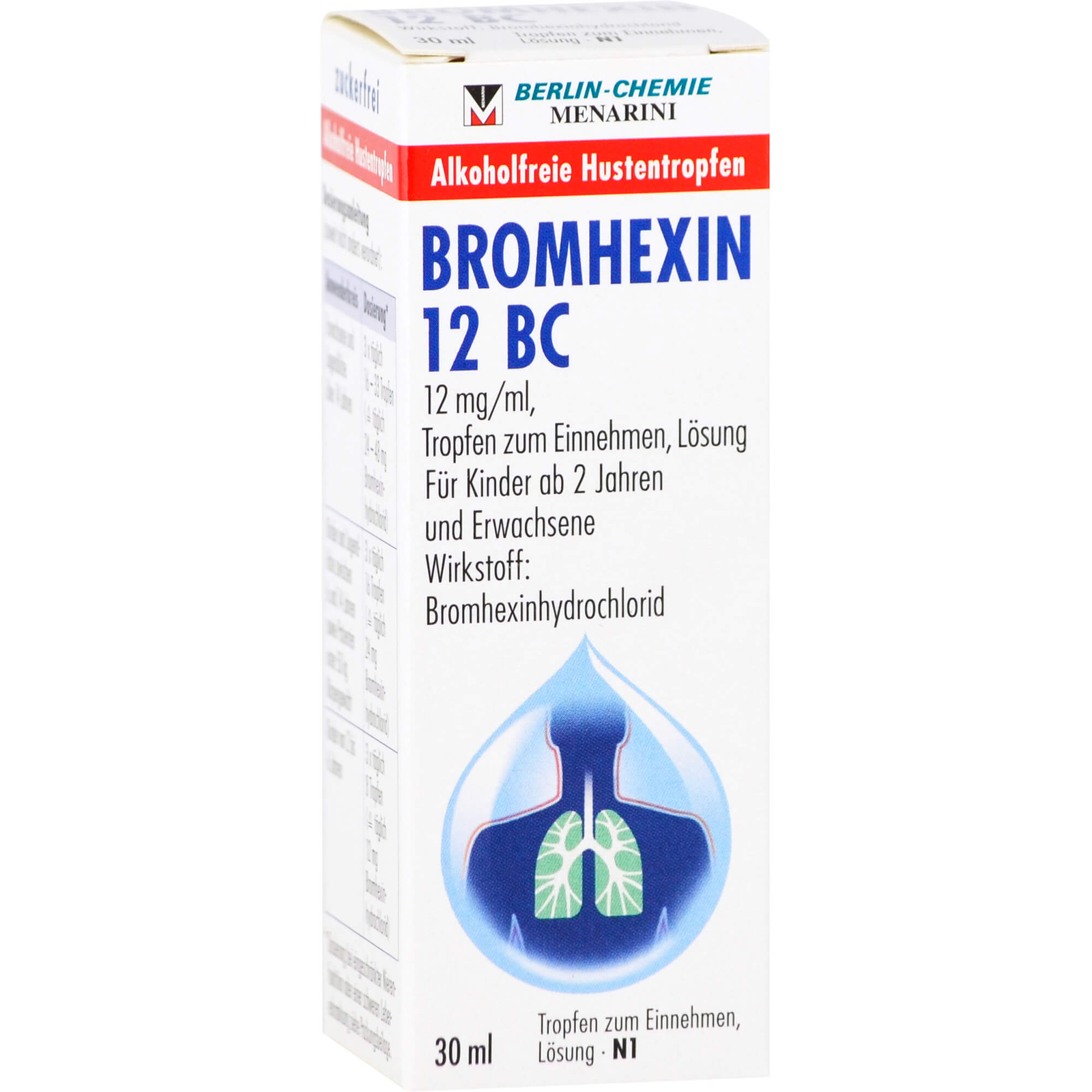 BROMHEXIN 12 BC Hustentropfen, 30 ml Lösung 6890549 | eBay