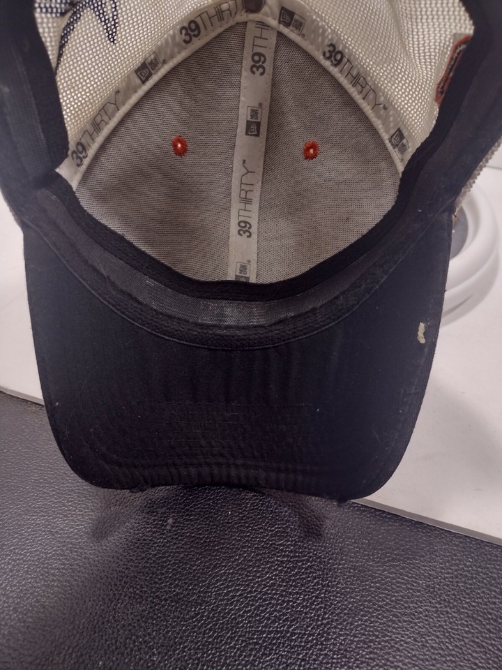 New Era San Francisco Giants Fitted Hat Medium Frayed Backwards Mesh 39Thirty | eBay