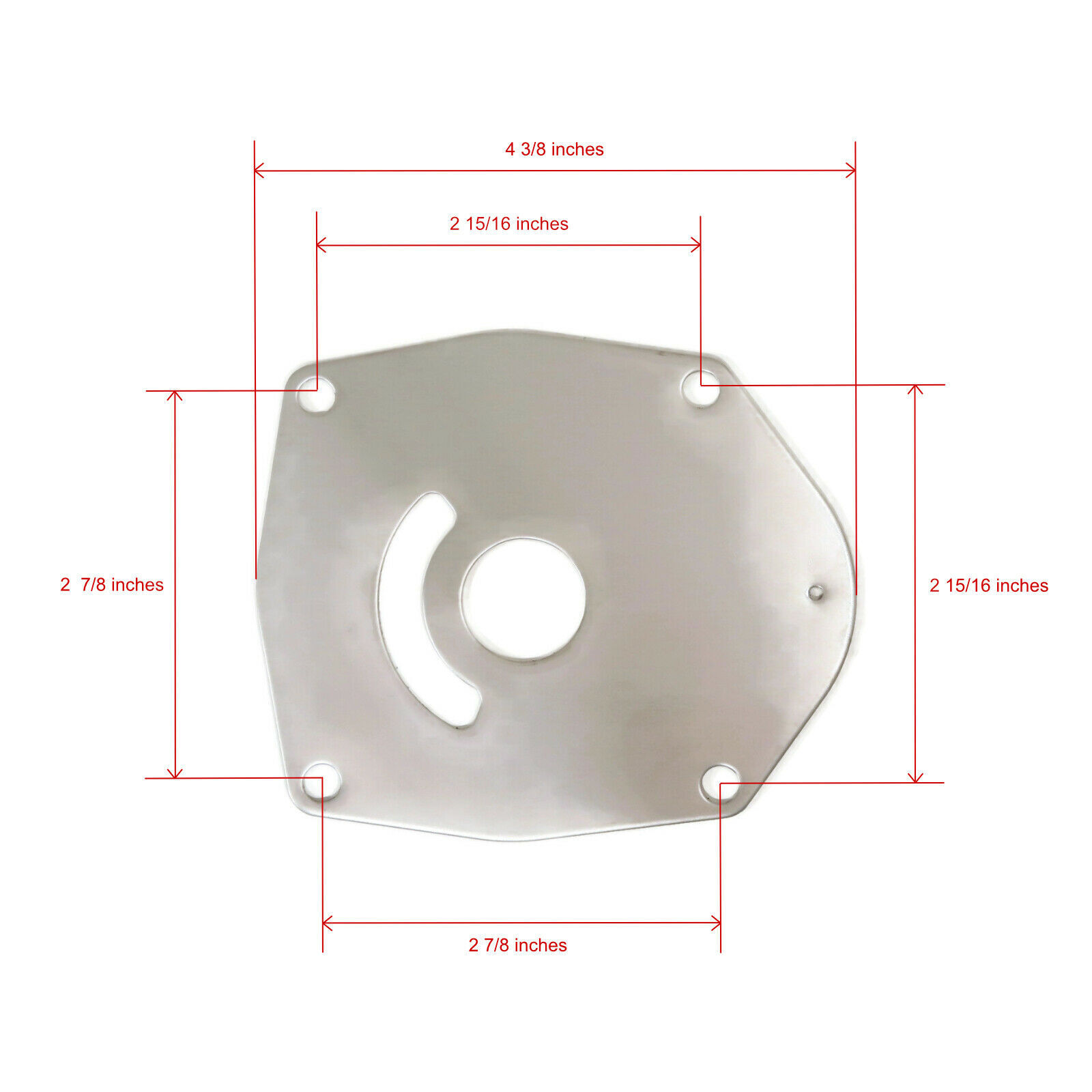 Mercury 40 45 50 60 HP BigFoot Water Pump Kit 18-3214 47-43026Q06 ...