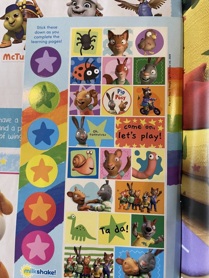 Milkshake magazine #65 2025 Make, Play Learn, Peppa Pig + Explorer Set ...