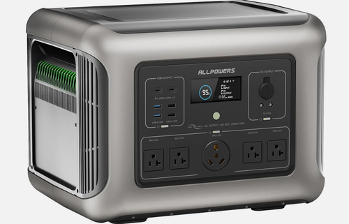 ALLPOWERS R2500 Solar Generator 2500W (4000W Peak), 2016Wh LiFePO4 ...