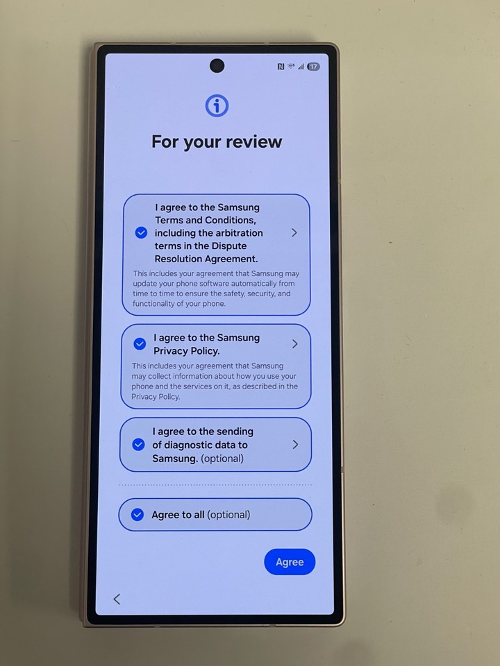 Samsung Galaxy Z Fold 6 5G F956U 512GB Unlocked (Any Carrier) Tiny Dot ...