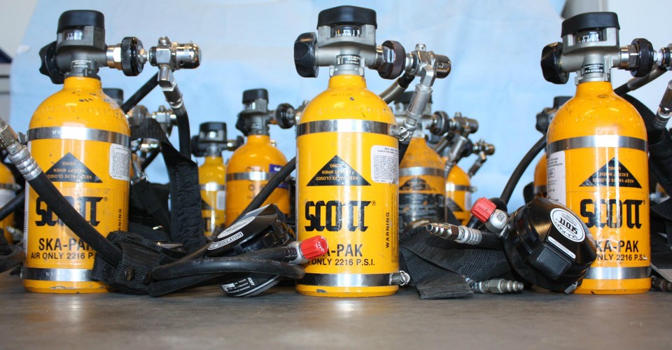 Scott SKA-PAK 5min Emergency Escape Bottle SABA Remote Mobile Air SCBA ...