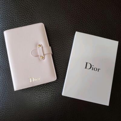 Dior Novelty Notebook Light Pink Logo Synthetic Leather Japan | eBay