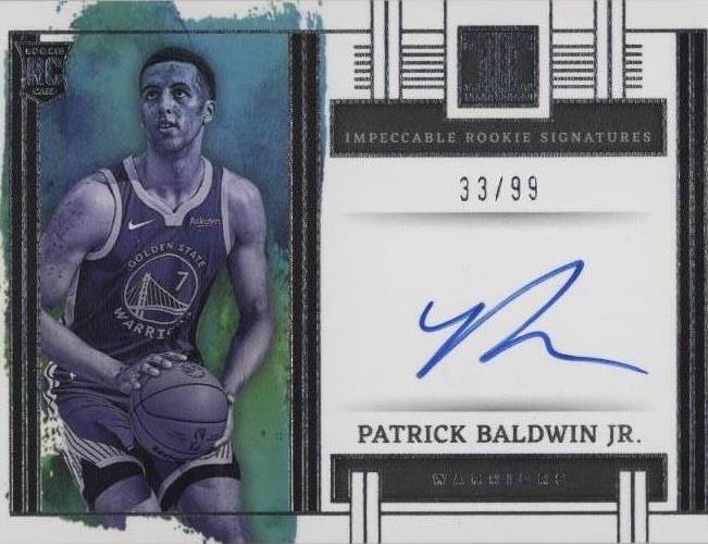 2022-23 Panini Impeccable - Impeccable Rookie Signatures Patrick ...